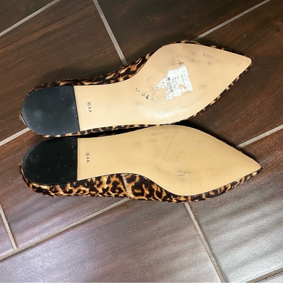 Talbots | Shoes | Talbots Leopard Pointed Flats Aa Narrow | Poshmark
